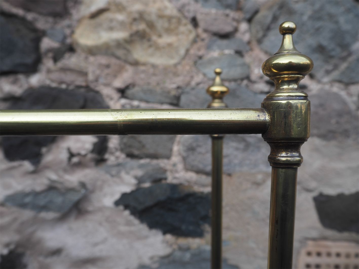 Victorian Brass and Metal Stick Stand